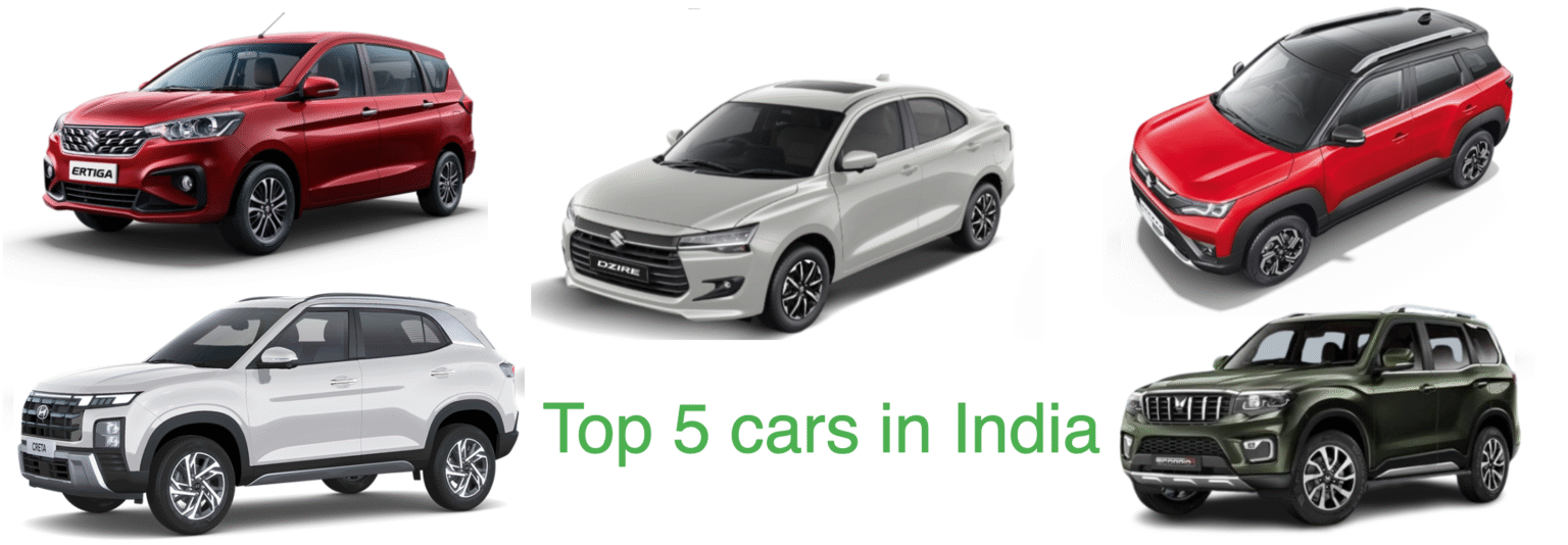 Discover top 5 best-selling cars in India 2025 - Ask Auto Expert