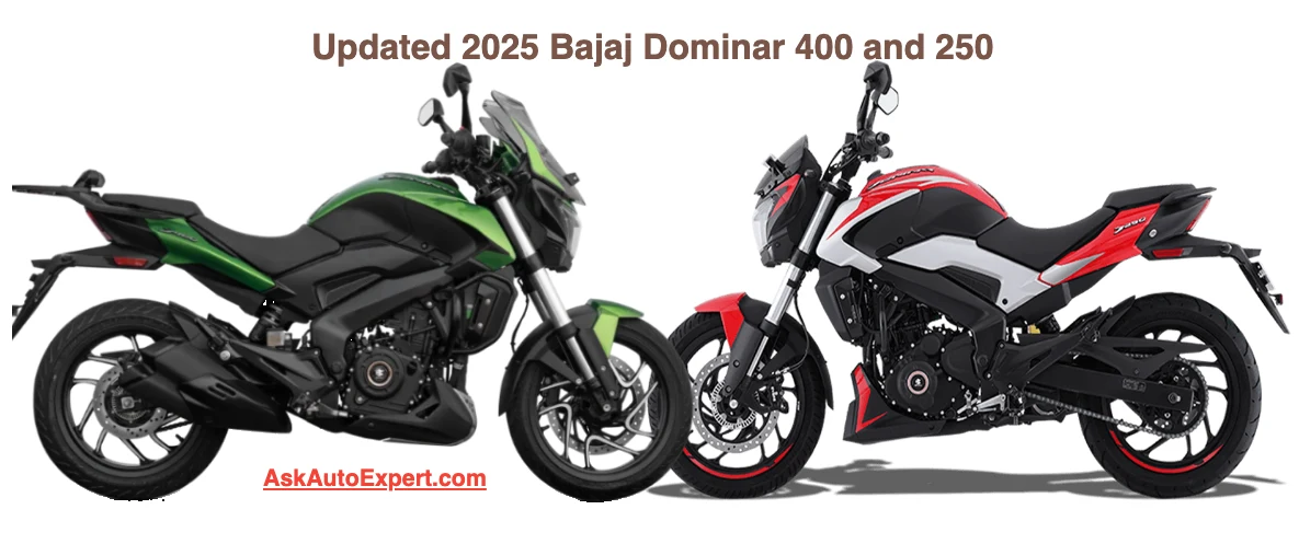2025 New Bajaj Dominar 250 and Dominar 400 Launched!